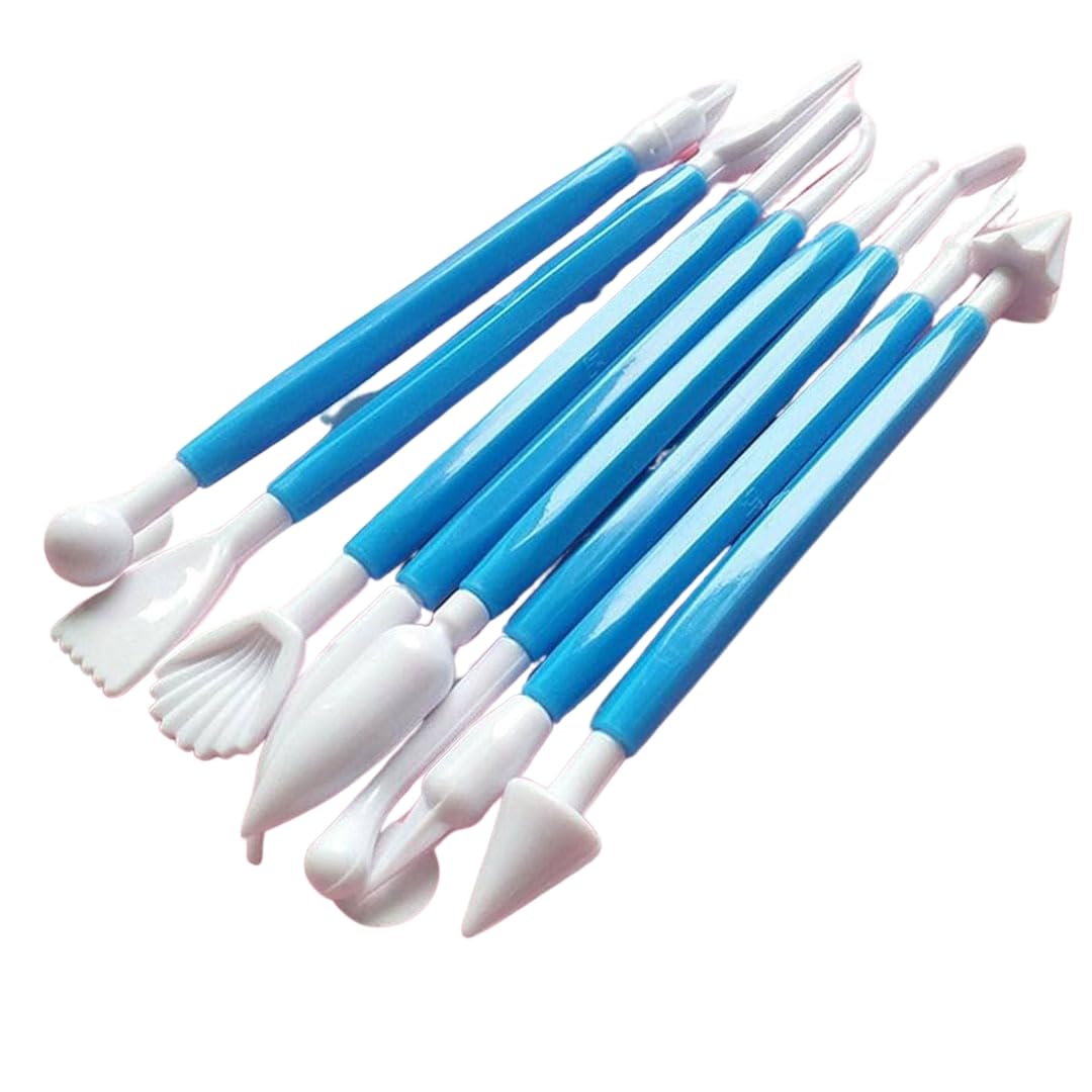 Plastic Modeling Tools Set for Fondant Gum Paste Sugar Craft & Cake ...