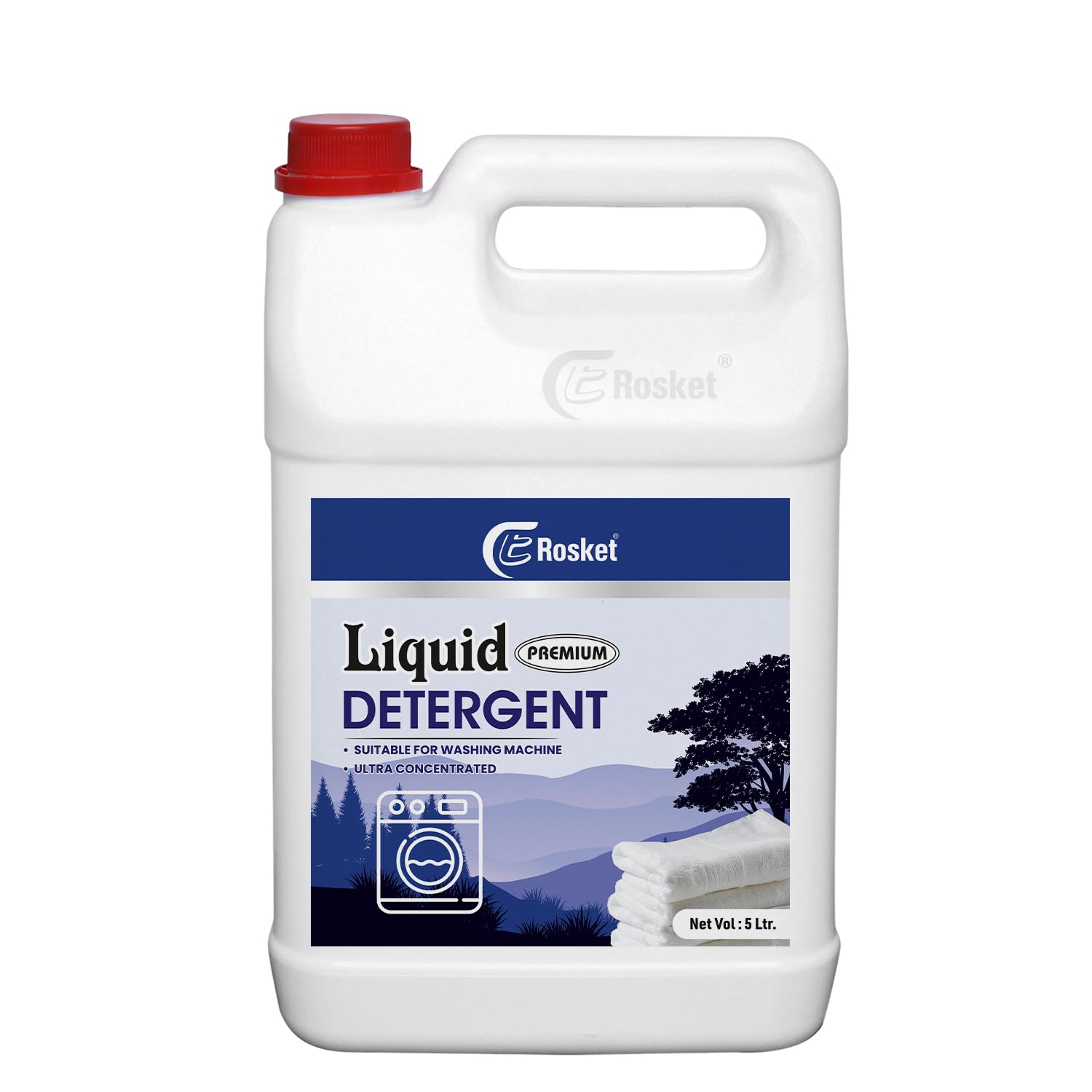 ERosket Liquid Detergent - Blue 5 Liter | Ultra-Concentrated Formula ...