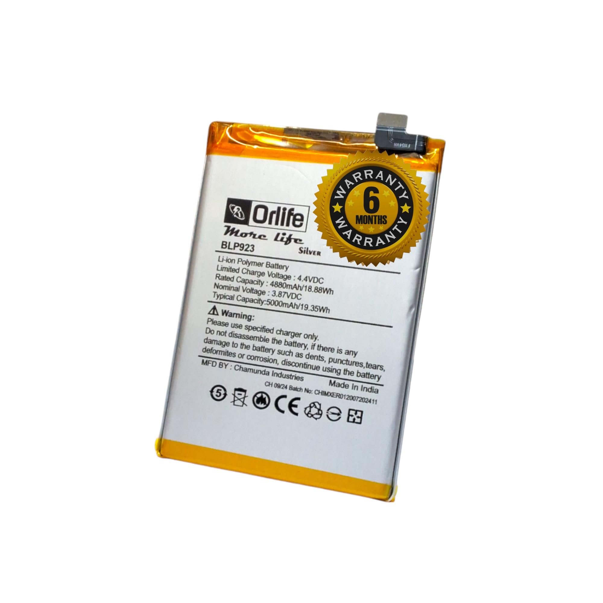 Orlife Original BLP923 Battery Compatible for Oppo A77/A57s with 6 ...