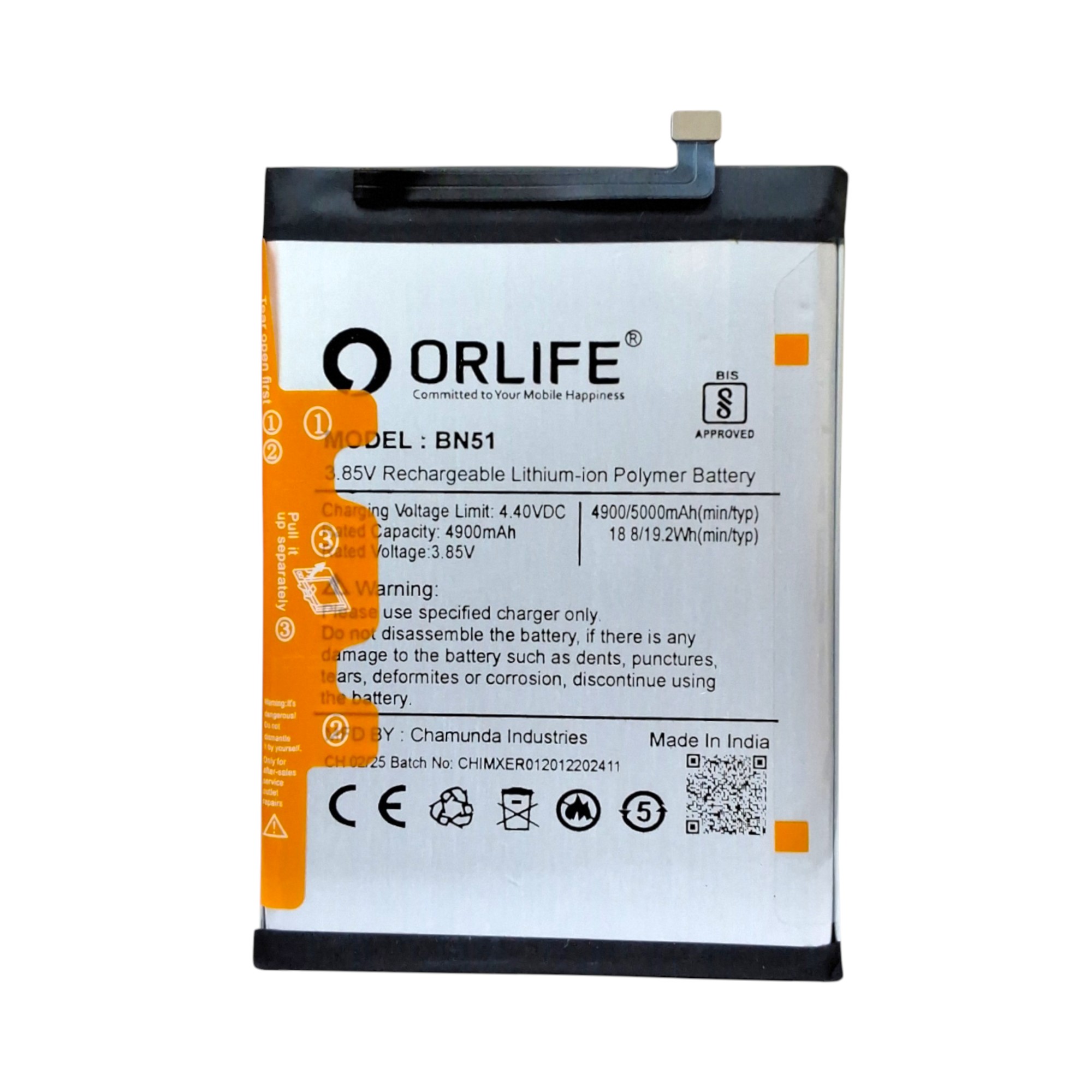 Orlife BN51 Battery for Xiaomi Redmi 8A (MZB8458IN- M1908C3KG ...