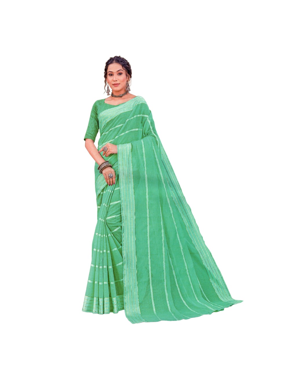 BADAL FASHION Women'S Georgette Leheriya Printed Saree With Unstitched ...